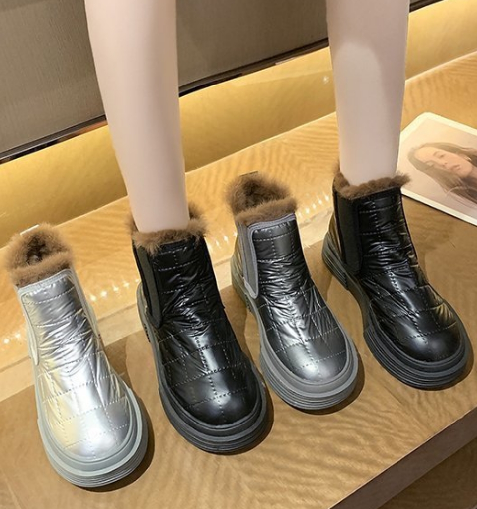 Kürklü Kar Botu SK53198 | StilKapinda.com